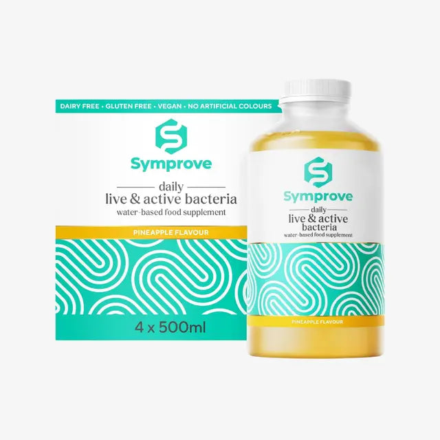 Symprove – Pineapple Flavour 4 Weeks Supply (4 x 500ml) – Organic Bargains