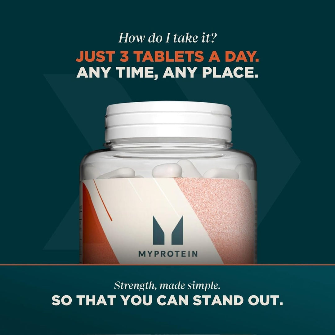 Myprotein Impact Creatine Monohydrate Tablets | 250 Vegan Tablets ...