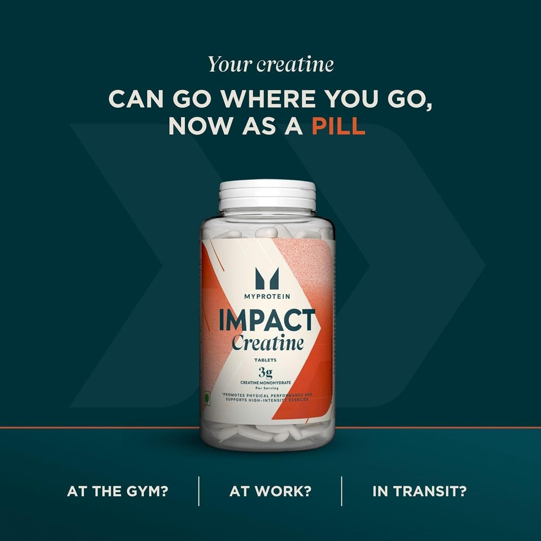 Myprotein Impact Creatine Monohydrate Tablets | 250 Vegan Tablets ...