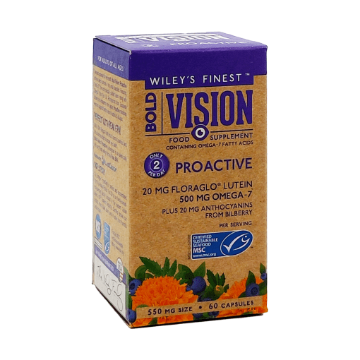 Wiley’s Finest Bold Vision: Proactive – 60 caps – Organic Bargains