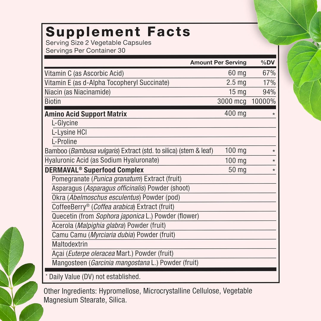 Force Factor Collagen Boosting Superfoods – 60 Vegetable Capsules ...