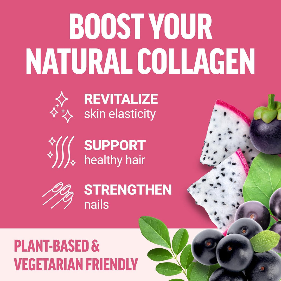 Force Factor Collagen Boosting Superfoods – 60 Vegetable Capsules ...