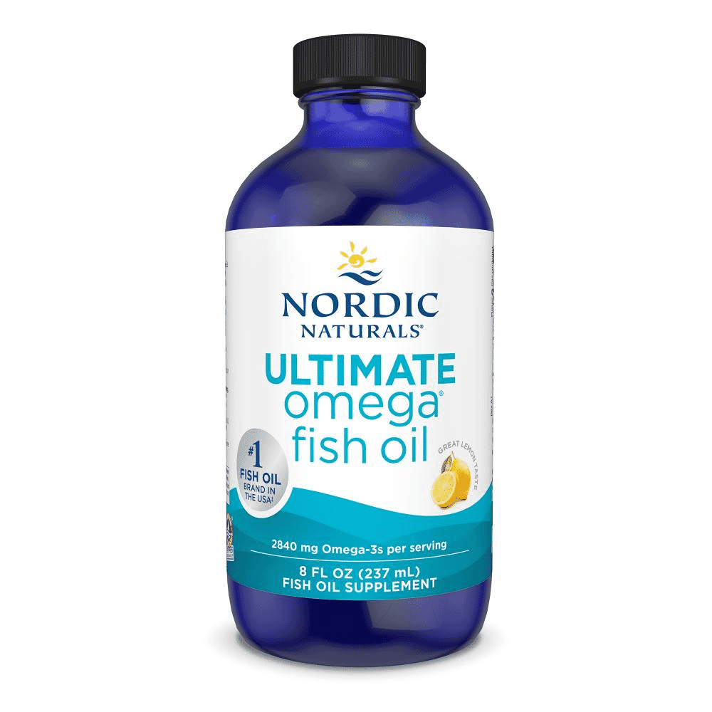 Nordic Naturals Ultimate Omega - 2840mg Omega-3 Fish Oil - Lemon Flavo ...