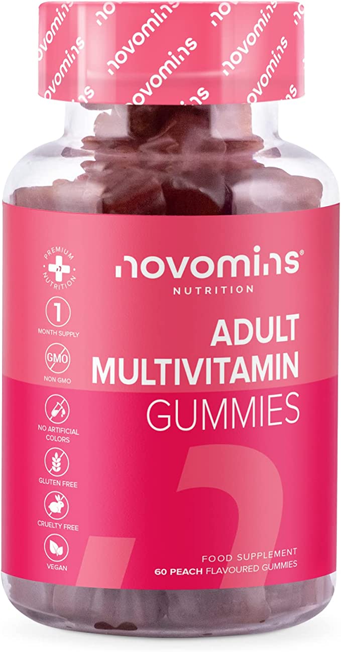 Novomins Nutrition Adult Multivitamin Gummies – Organic Bargains